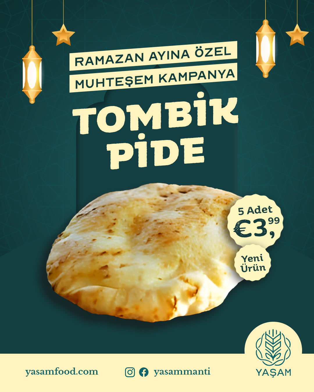 Tombik Pide – Yasam Food