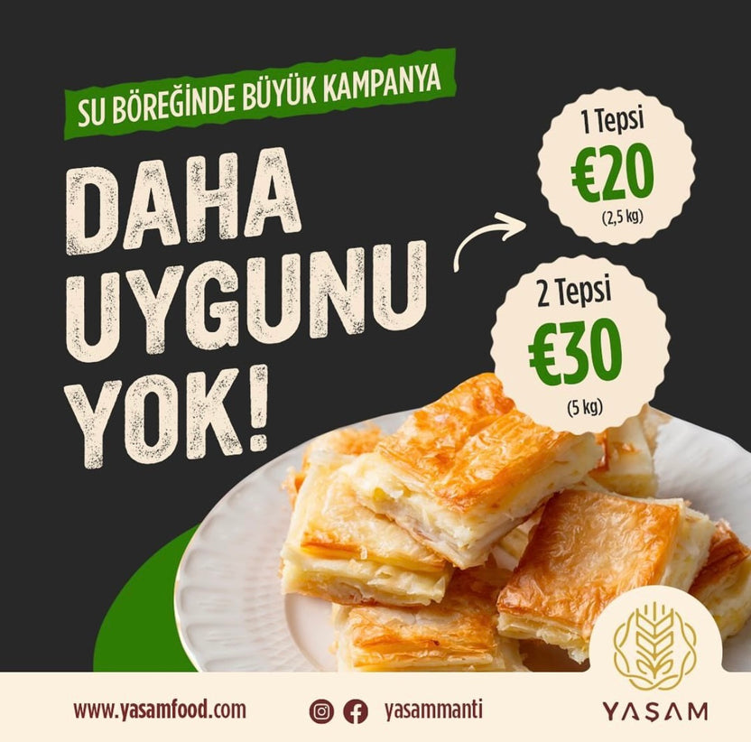 Yasamfood - Ontdek de Turkse keuken nu bij u thuis – Yasam Food